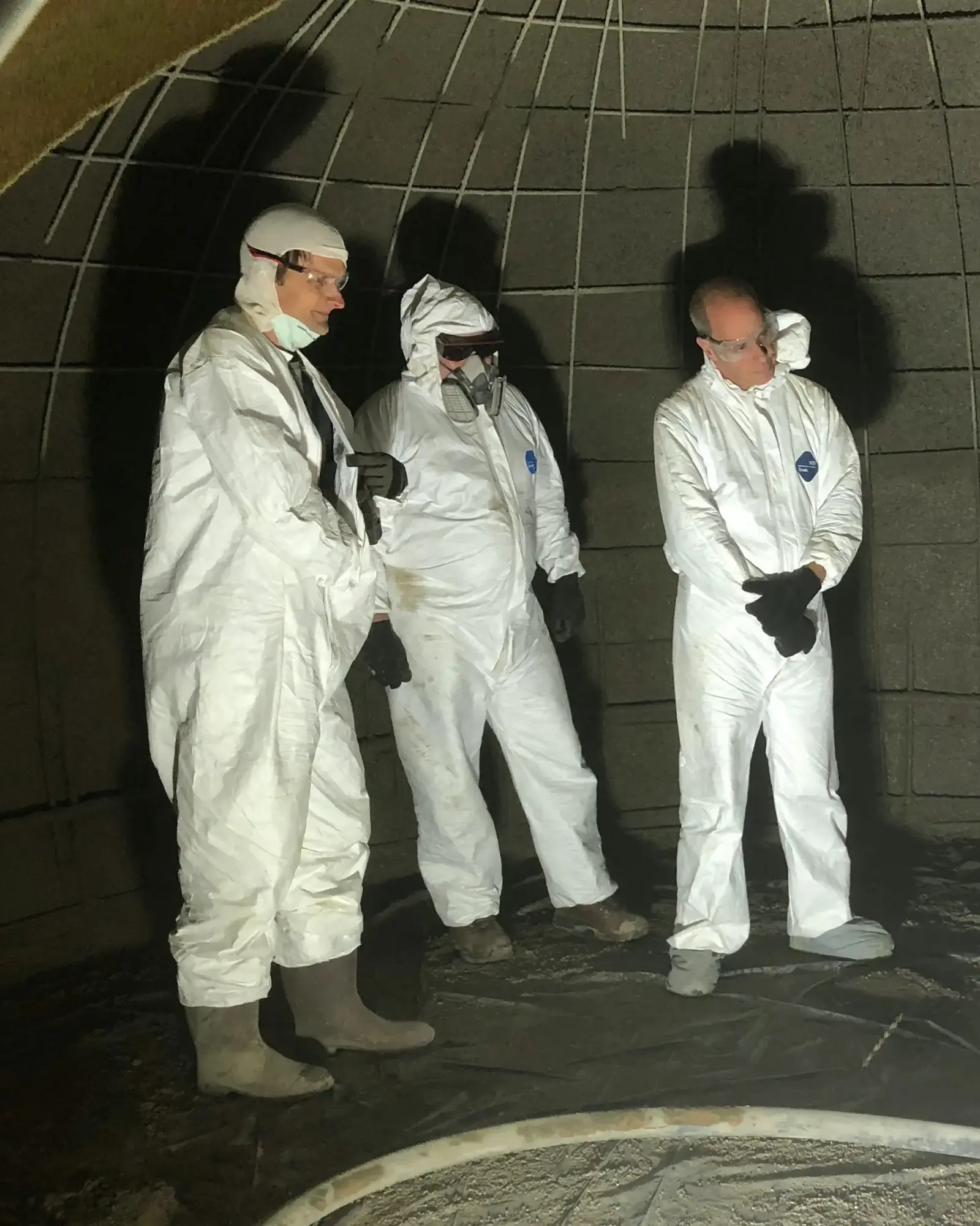 Image: Wear appropriate clothing - Monolithic Dome Institute