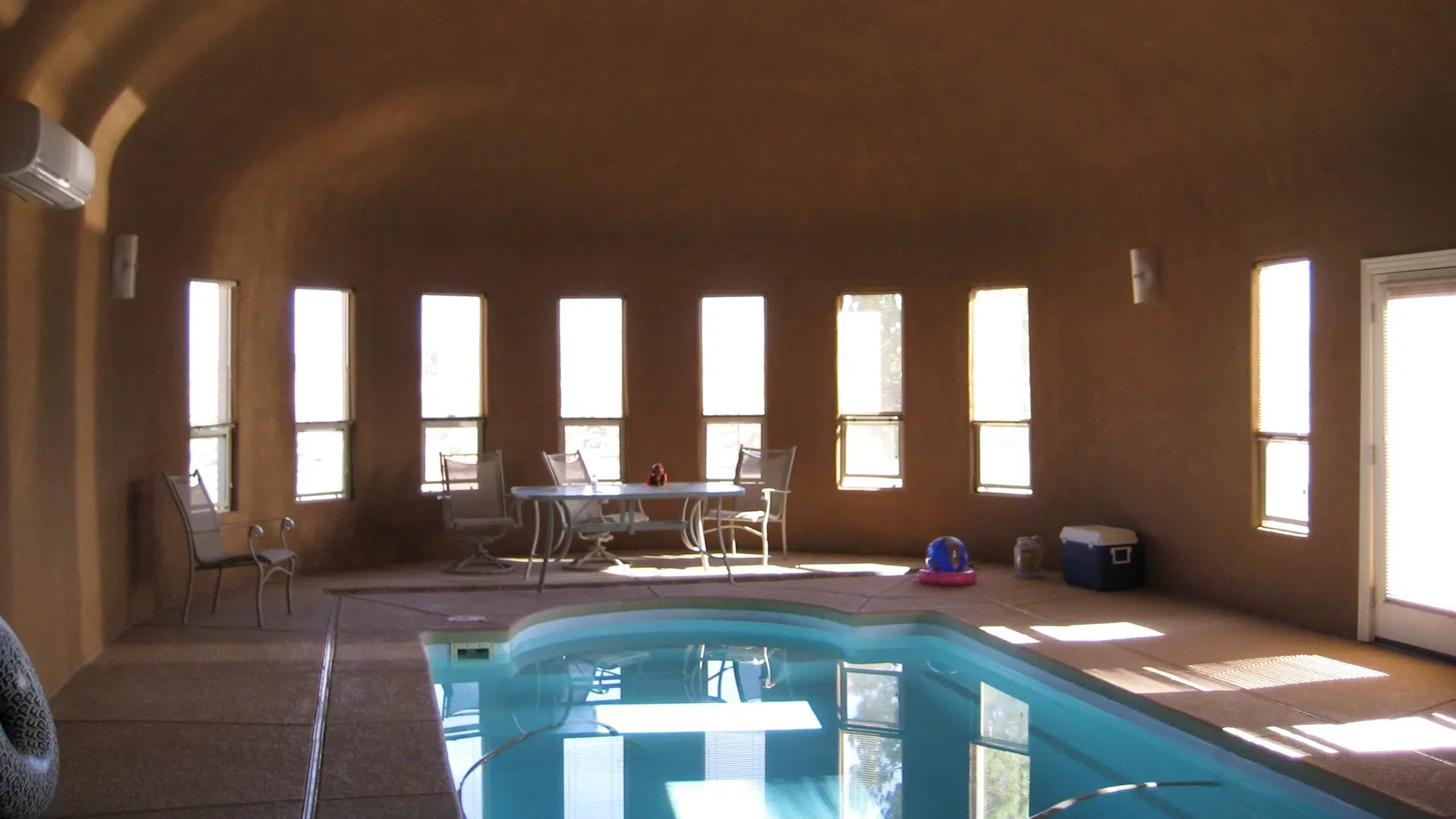 Image: Swimming pool. - Monolithic Dome Institute
