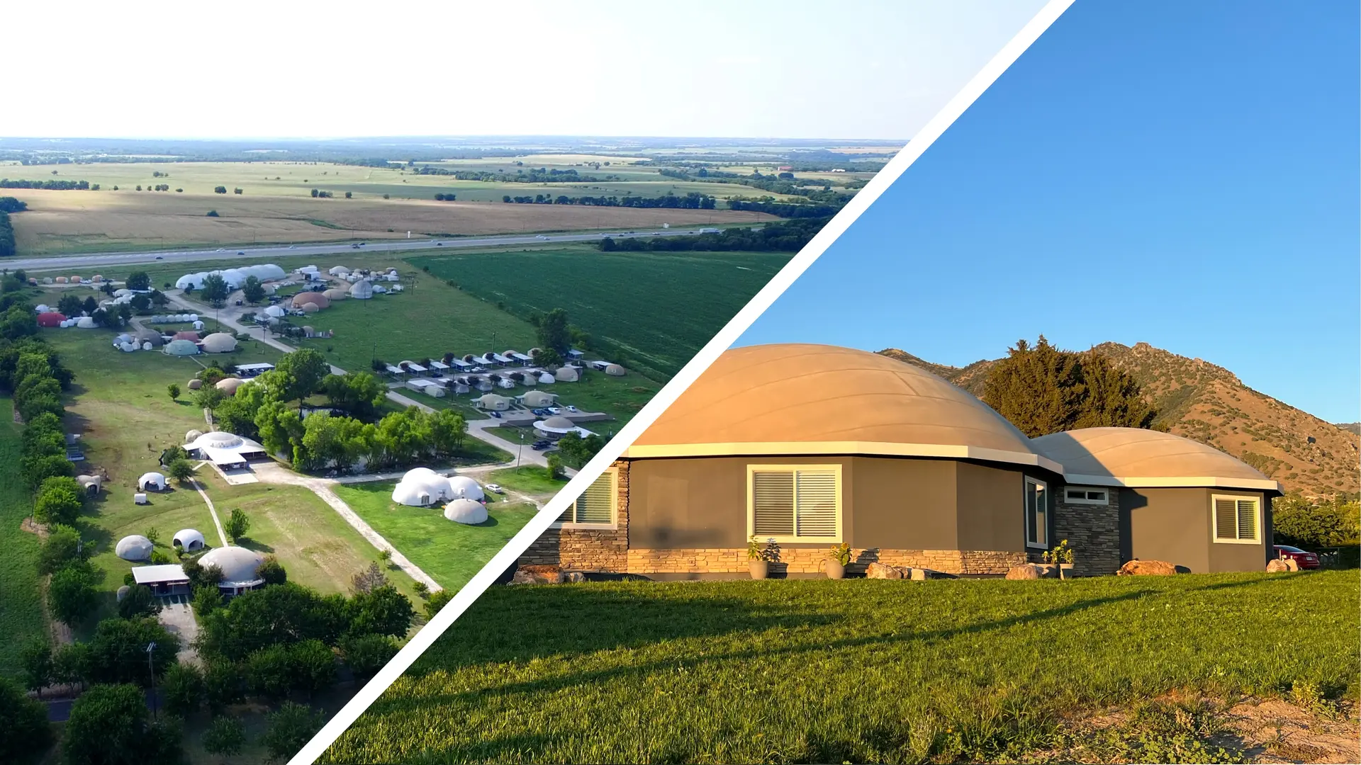 Image: Combination picture of Dome Park Place and Arcadia Dome Home ...