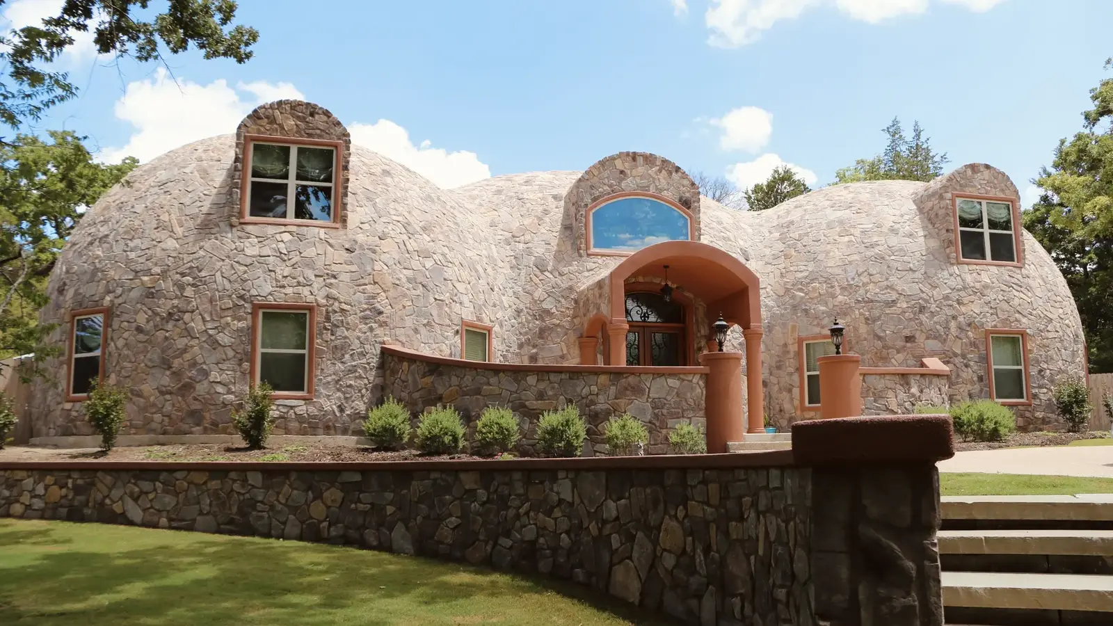 Monolithic Dome Homes Stone Why Build A Dome Home? Hillside Garden