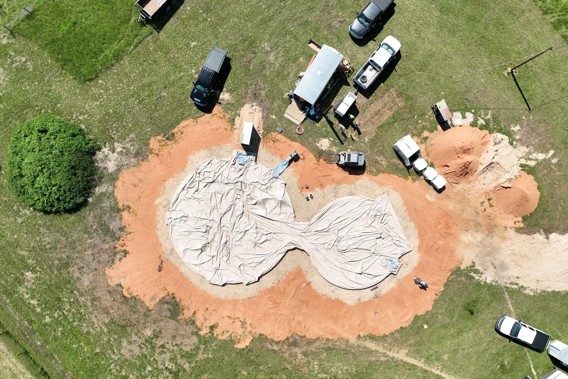 Image: Airform Ready to Inflate - Monolithic Dome Institute