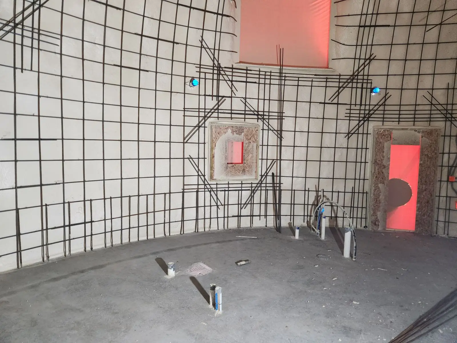 Image: Perfect Rebar Placement - Monolithic Dome Institute